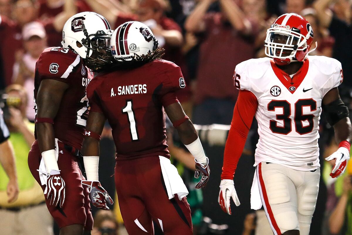 South Carolina Football: Despite Size, Ace Sanders and Bruce Ellington ...