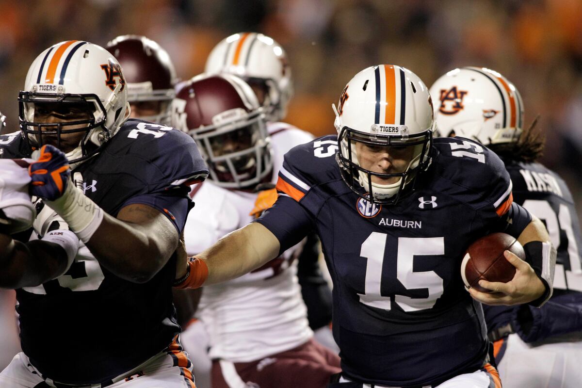 Auburn Football: Taking an Early Look at Auburn's 2013 Offensive Line ...