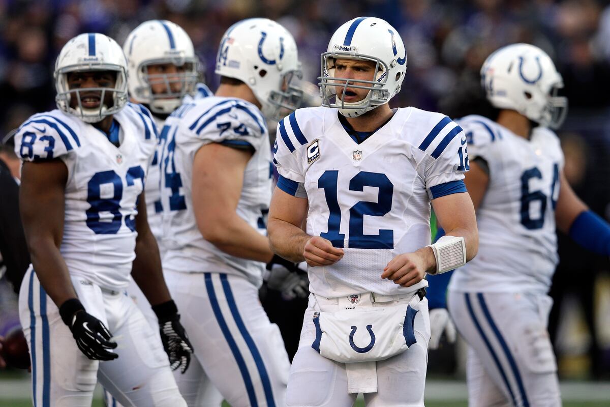 Indianapolis Colts: Comparing Andrew Luck and Peyton Manning's Rookie ...