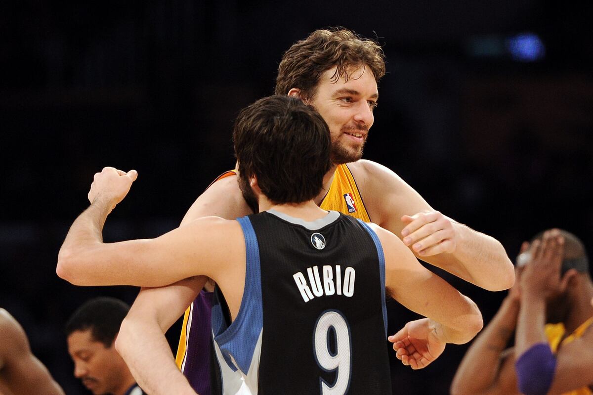 Ricky Rubio Says Pau Gasol Is 'More Than Welcome' on the Minnesota ...
