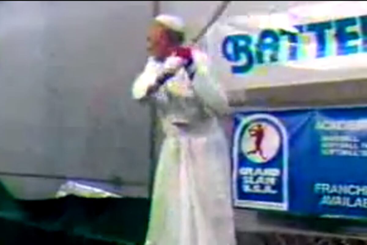 Watch Pope John Paul II Unleash His Swing in the Batting Cage | News ...
