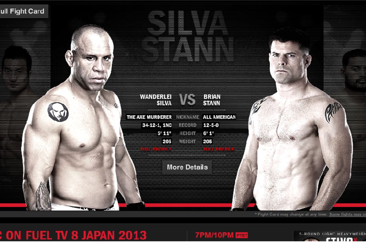 Silva vs. Stann: What to Watch for in UFC on Fuel 8 Main Event | News ...