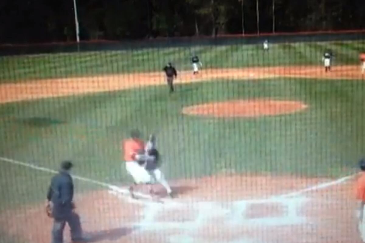 Frustrated D-III Pitcher Resorts to Brutal Tackle After Wild Pitch ...
