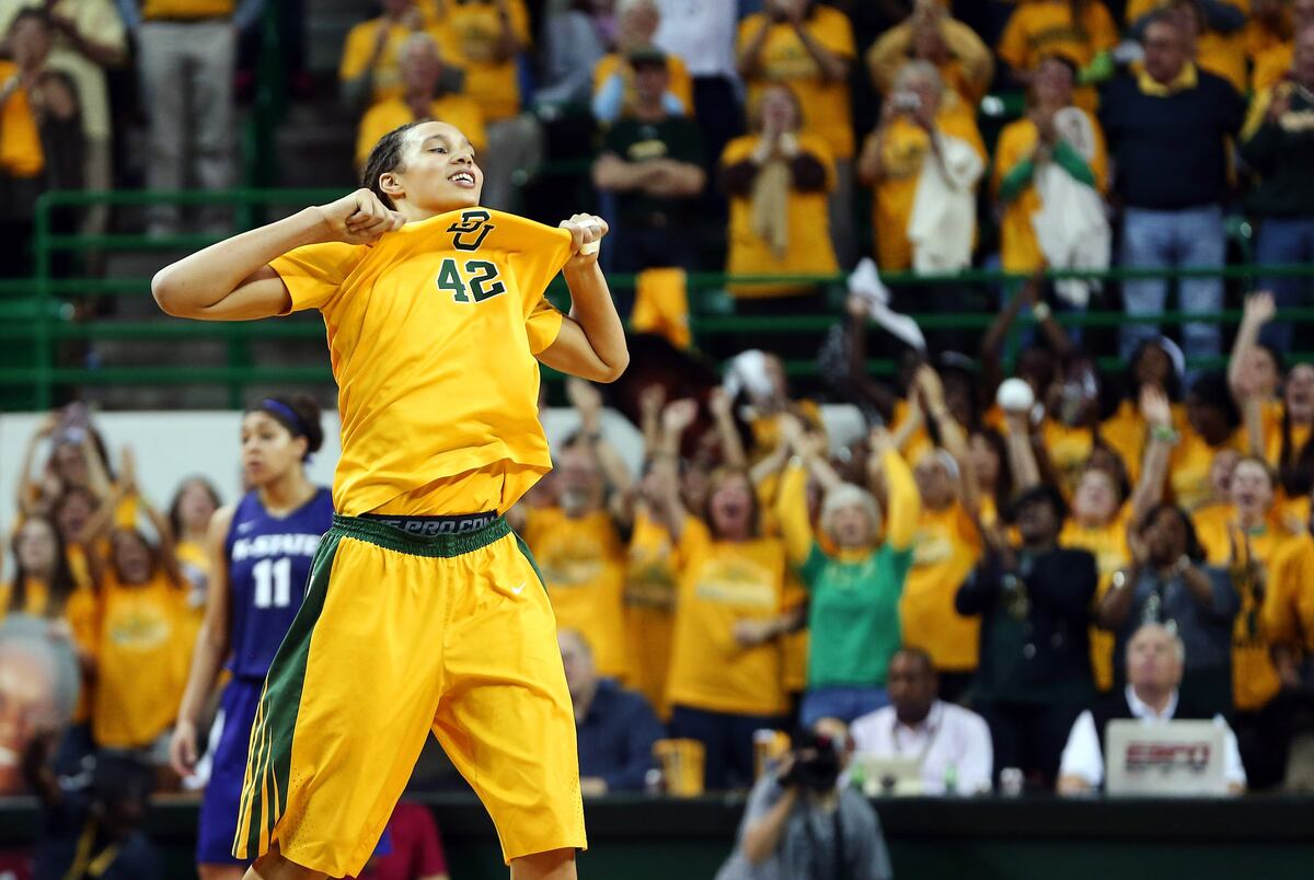 Baylor's Brittney Griner Scores Big 12-Record 50 Points vs. Kansas ...