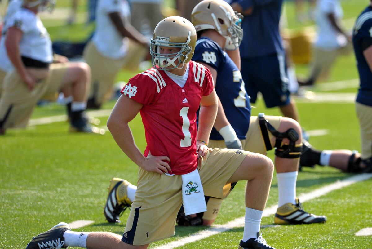 Notre Dame Football: What Is Gunner Kiel's Future with the Irish ...