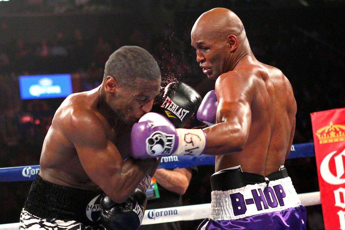 Bernard Hopkins Defeats Tavoris Cloud to Win IBF Light Heavyweight ...