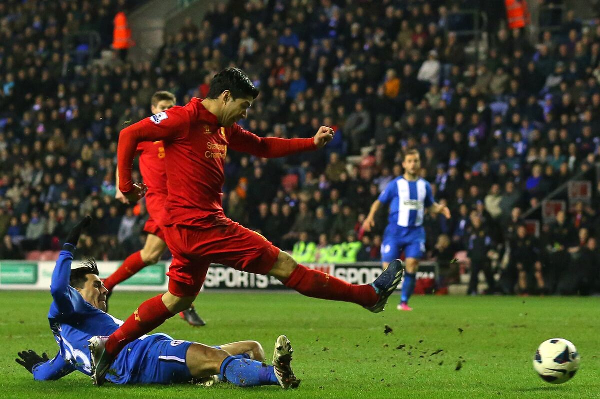 Video Wrap: All of Luis Suarez's First 50 Goals for Liverpool | News ...
