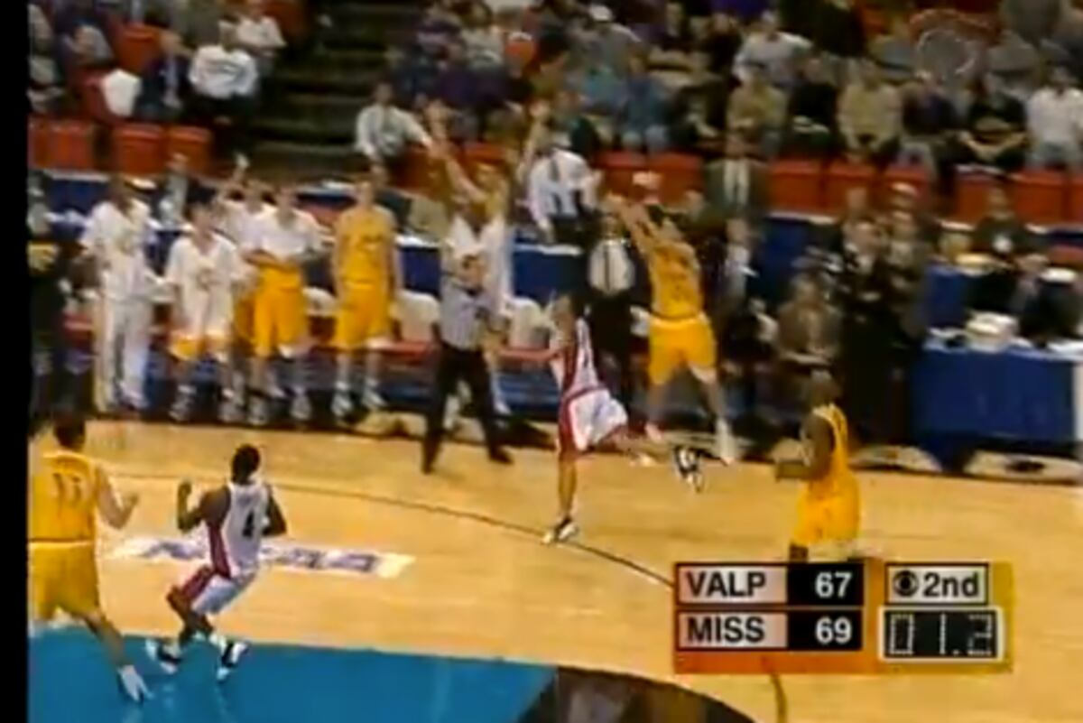 B/R's March Madness Top Moments, No. 10: Valpo's Bryce Drew Puts It ...