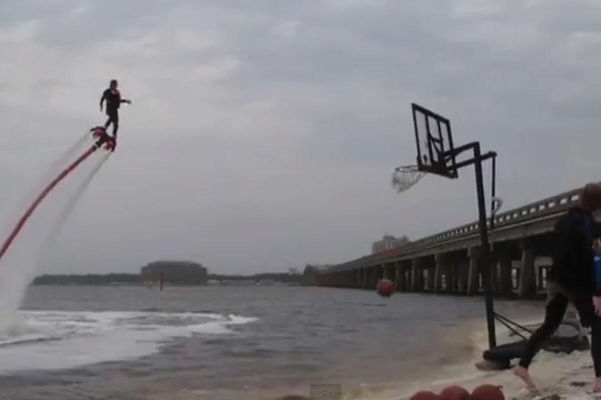 Flyboarding Video Is Delicious Cocktail of Hoverboards, Beach and ...