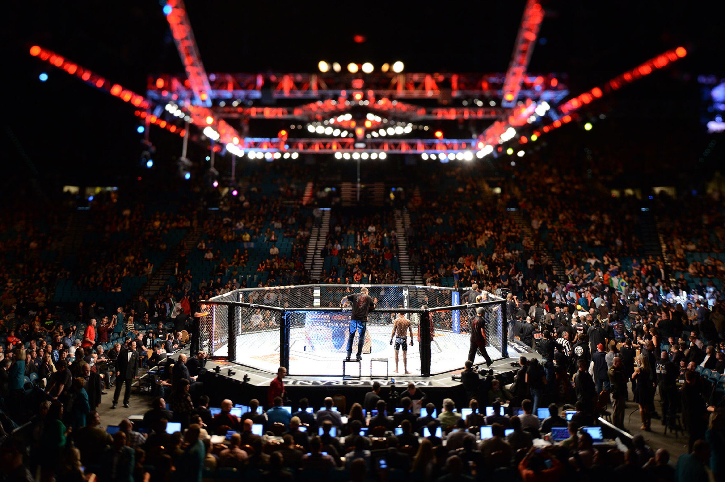 Ufc Octagon Background