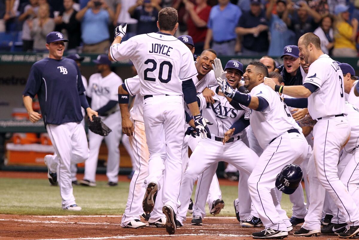 Matt Joyce Powers Tampa Bay Rays to First Victory with Walk-off Blast ...