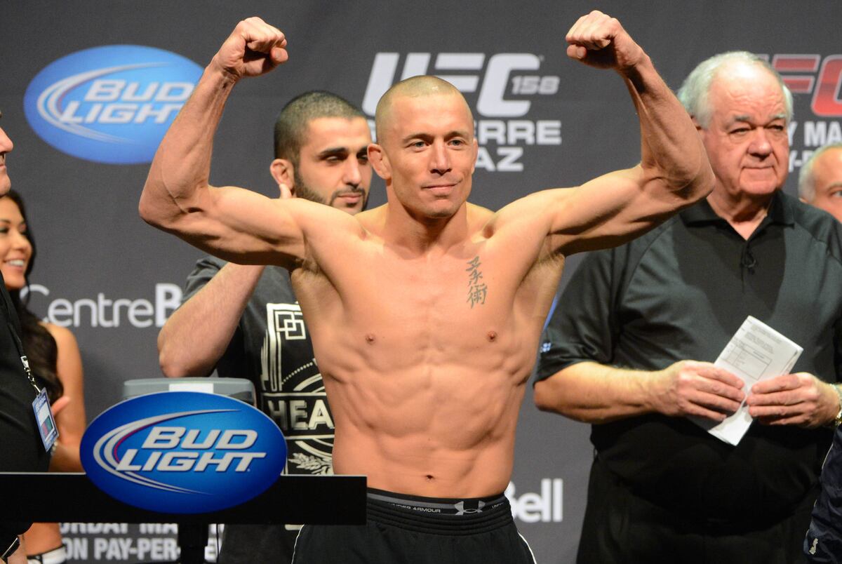 GSP to Johny Hendricks: 'I'm Training Already, I'm Training All the ...