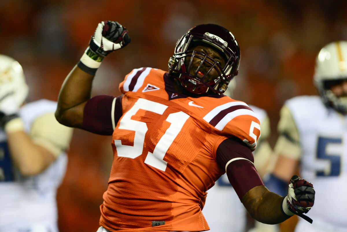 Bruce Taylor: Video Highlights for Former Virginia Tech ILB | News ...