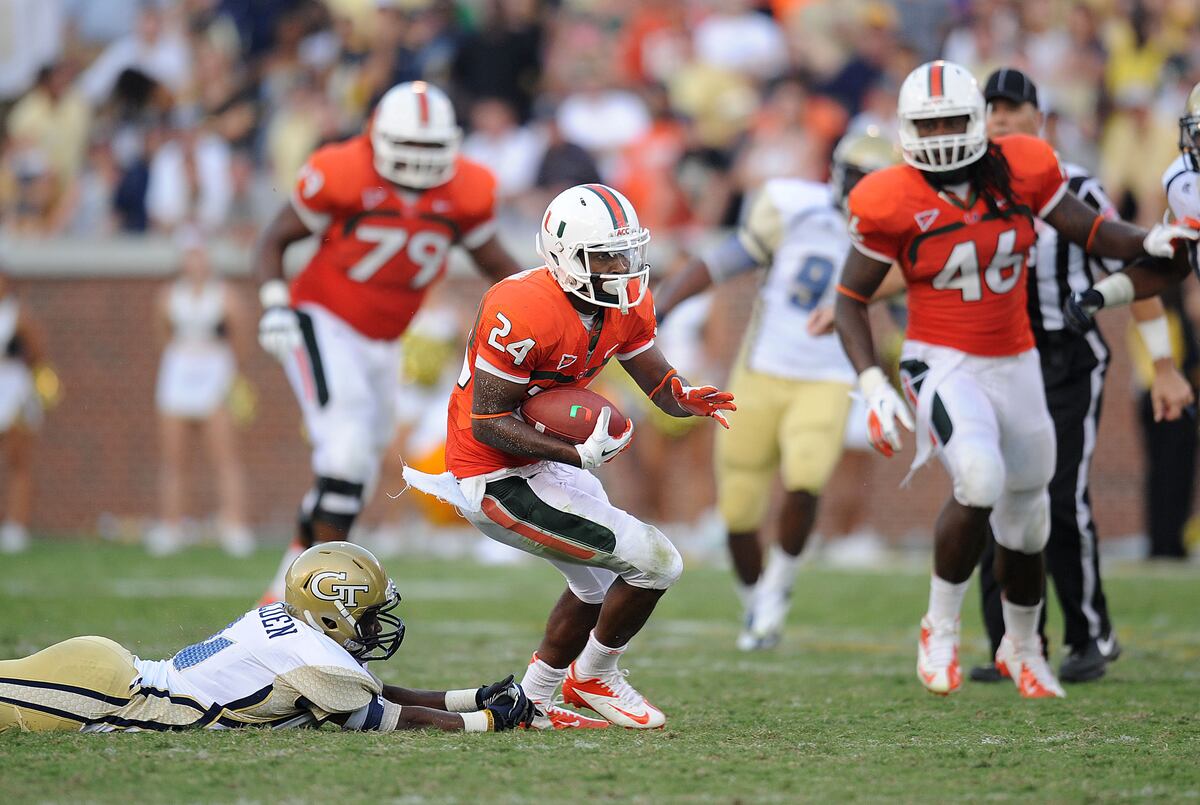 Miami Hurricanes: Davon Johnson Shines in Comeback Win over Georgia ...