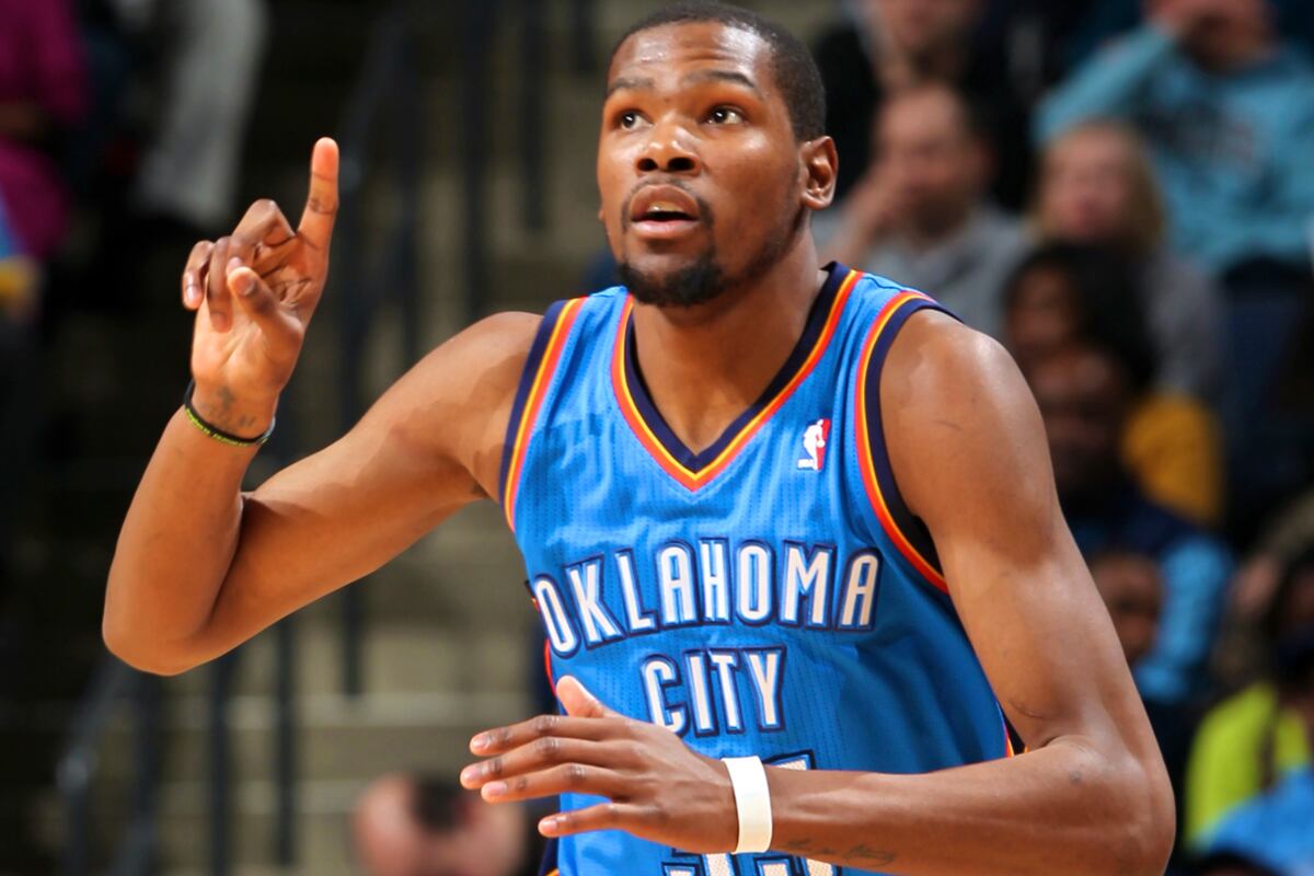 Kevin Durant Seals Epic 50-40-90 Season in 2012-13 | News, Scores ...
