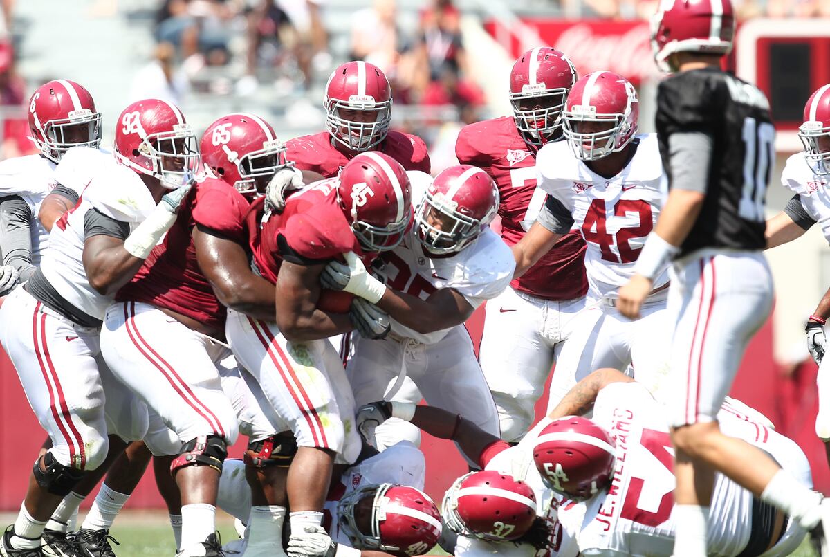 Alabama Spring Game 2013: A-Day Crimson and White Team Analysis | News ...