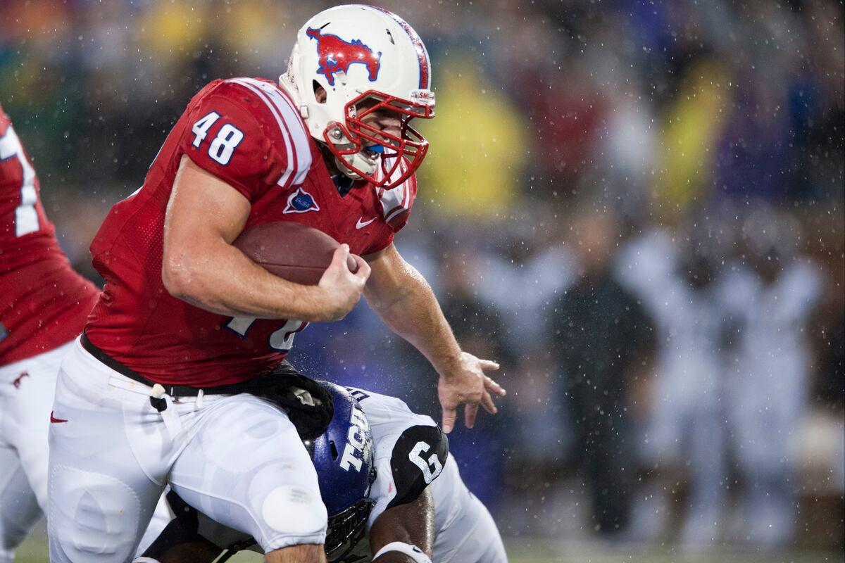 Zach Line: Video Highlights for Former Southern Methodist FB | News ...