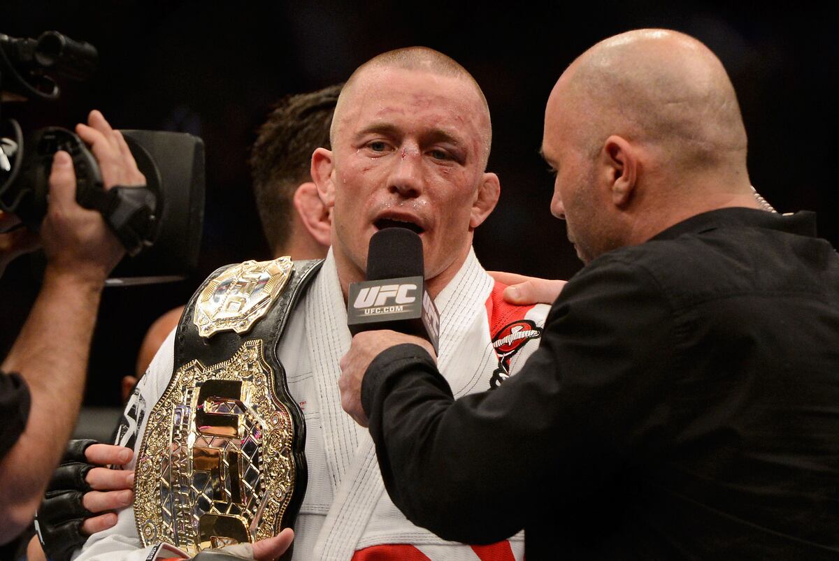 Georges St-Pierre Says His Next Fight 'Probably' Against Johny ...