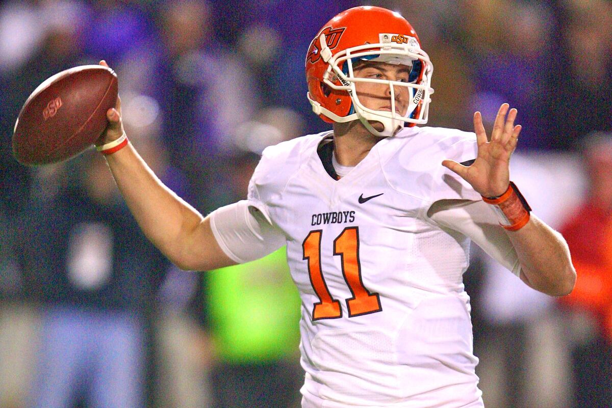 Oklahoma State QB Wes Lunt Transfer is Case of Having Too Much Talent ...
