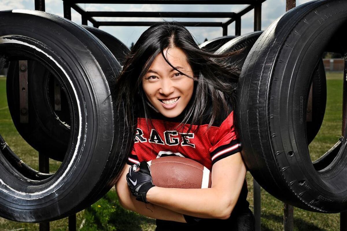 Esther Estairia Hong Magnificent Member of Calgary Rage Rookie Class ...