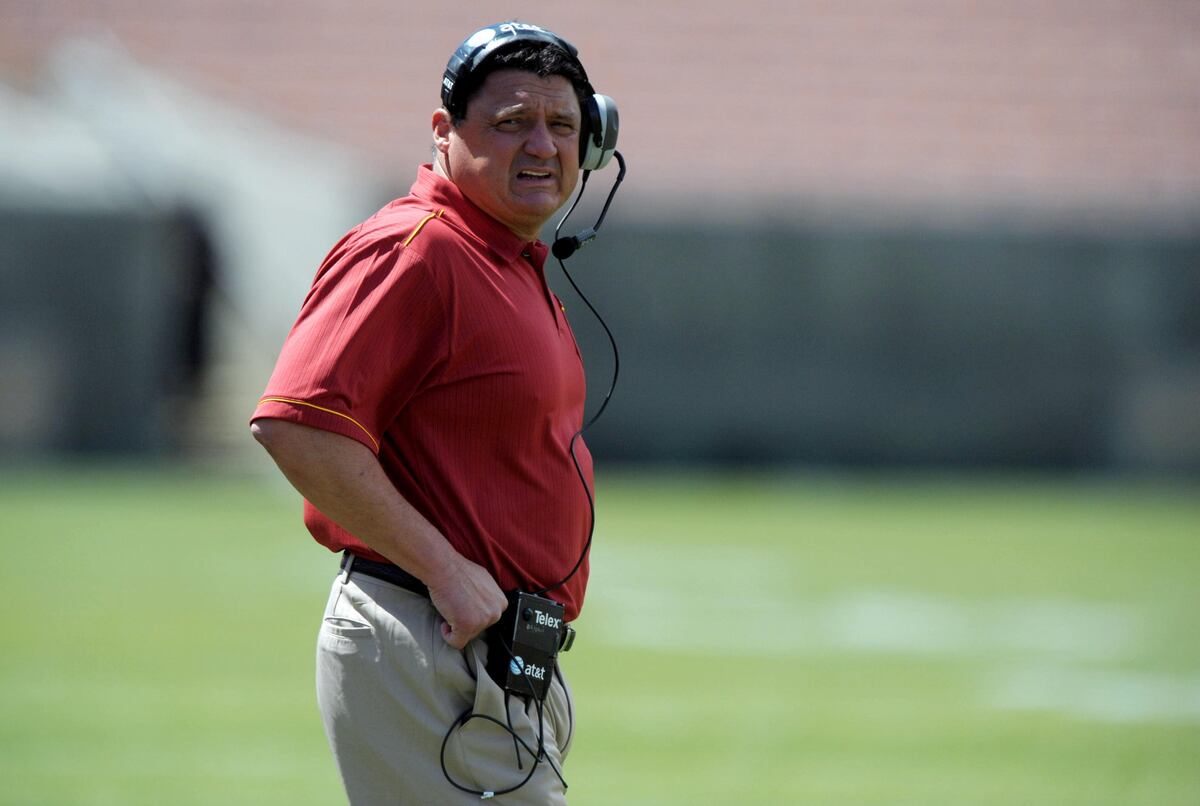 Ex-USC Football Player Says Ed Orgeron Cursed Him Out for Going to ...