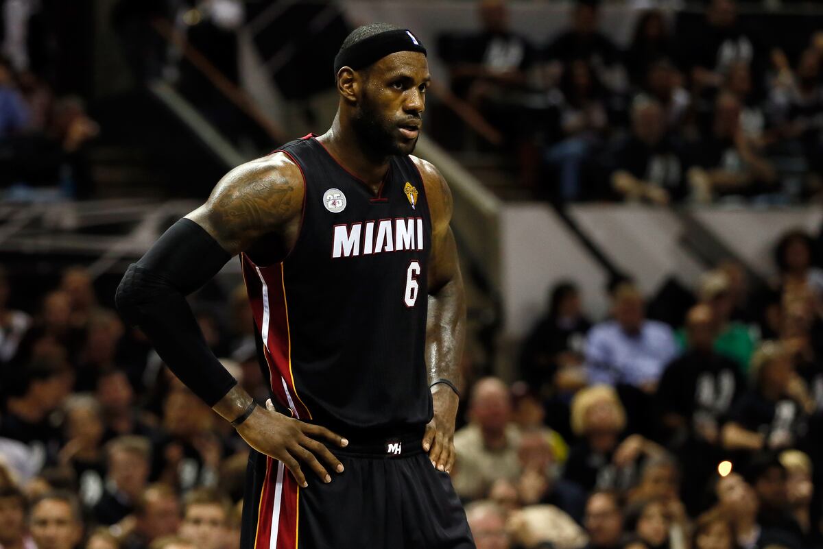 Will LeBron James Be a Hero or a Choke Artist with the Heat Facing ...
