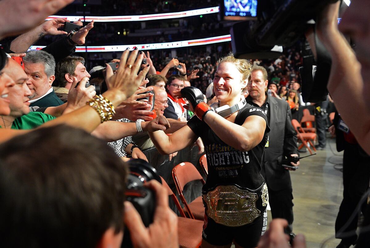 Ronda Rousey Looking at TUF as a Way to Increase Visibilty for Women's ...