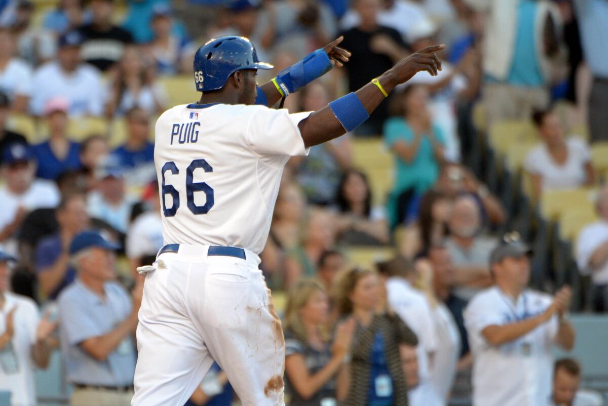 Yasiel Puig Lifts Dodgers to 6th Straight Victory with 6-4 Win over ...