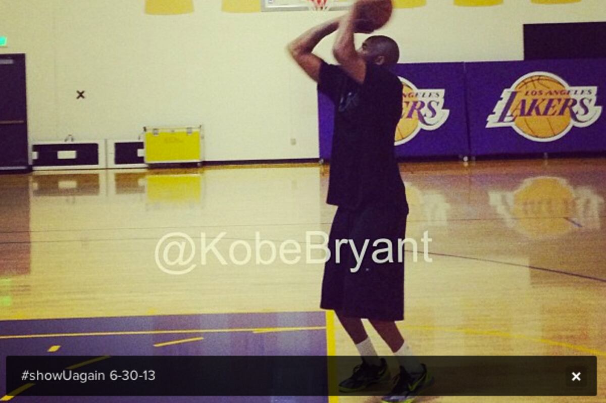 Kobe Bryant Posts Injury Update, Promises to 'Show Us Again' | News ...
