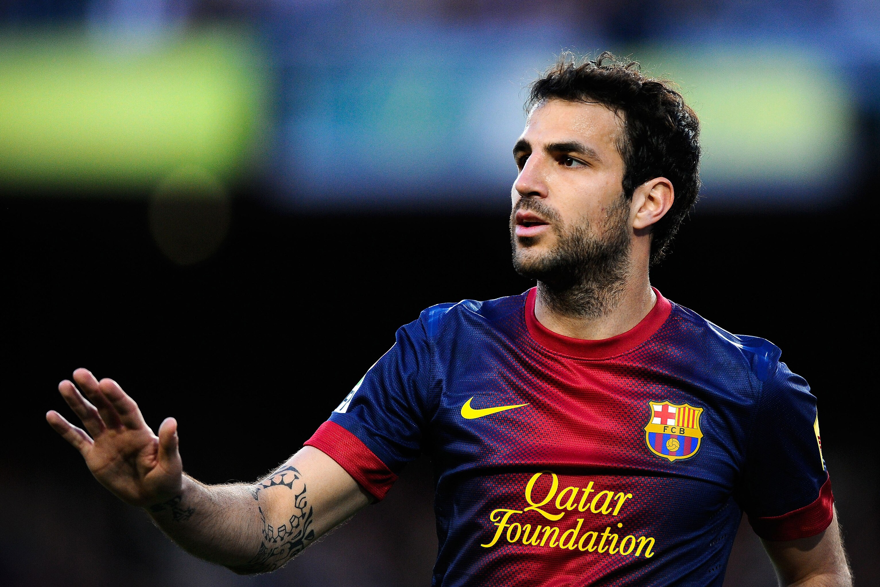 Cesc Fabregas Tattoo Close Up