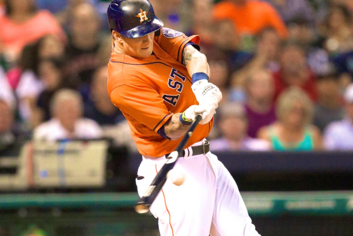 Brandon Barnes: Houston Astros Rookie Hits for Cycle vs. Mariners ...
