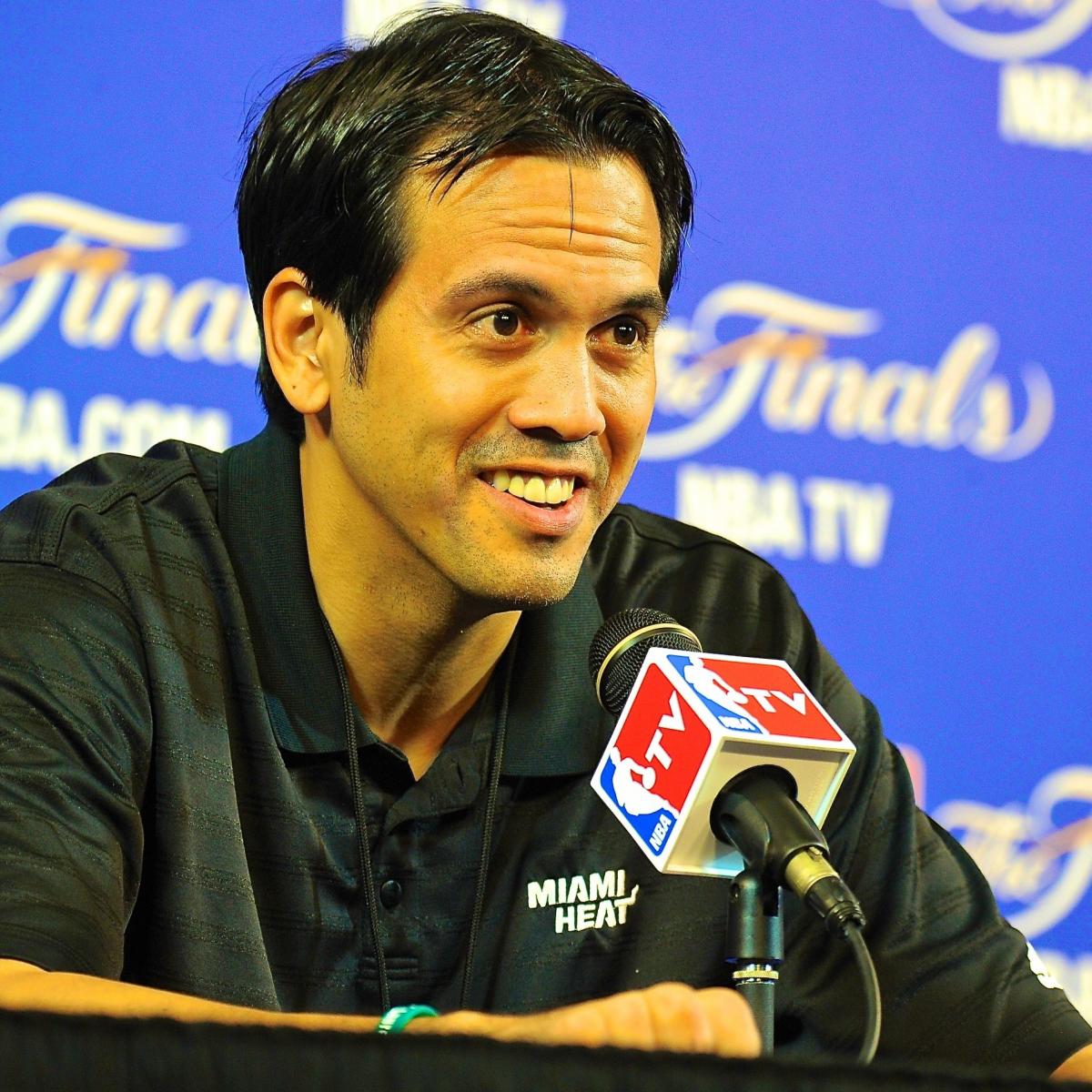 An Insider's Guide to Miami Heat Head Coach Erik Spoelstra | Bleacher ...