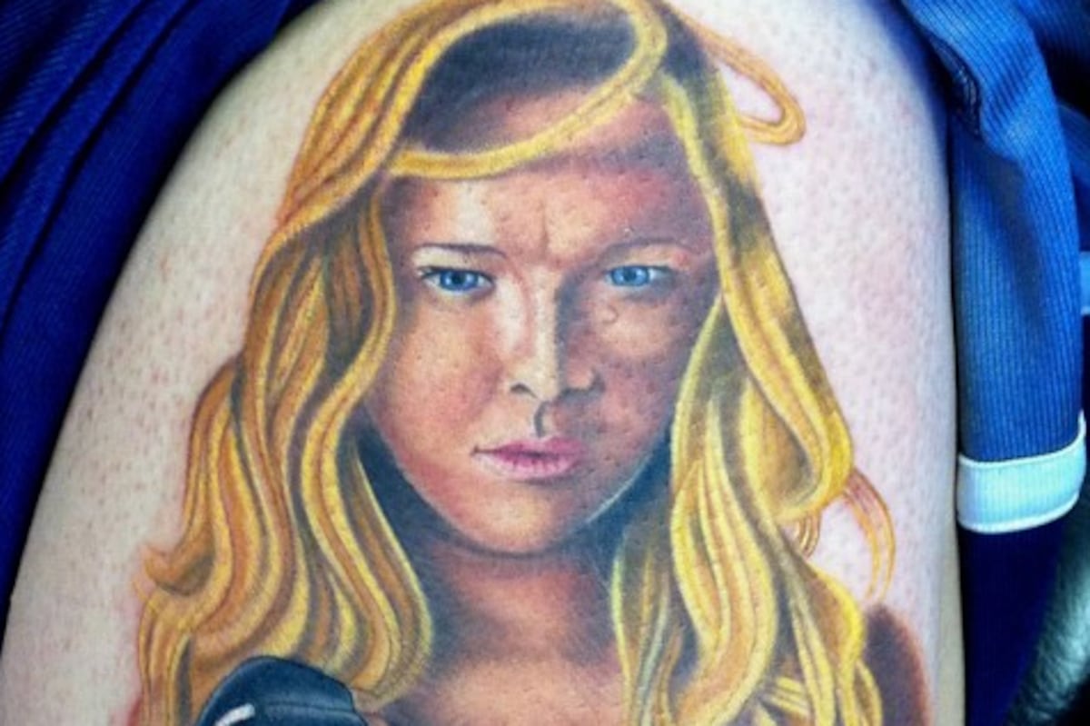 Ronda Rousey Fan Tattoo Will Haunt Your Dreams and Feed on Your Soul ...