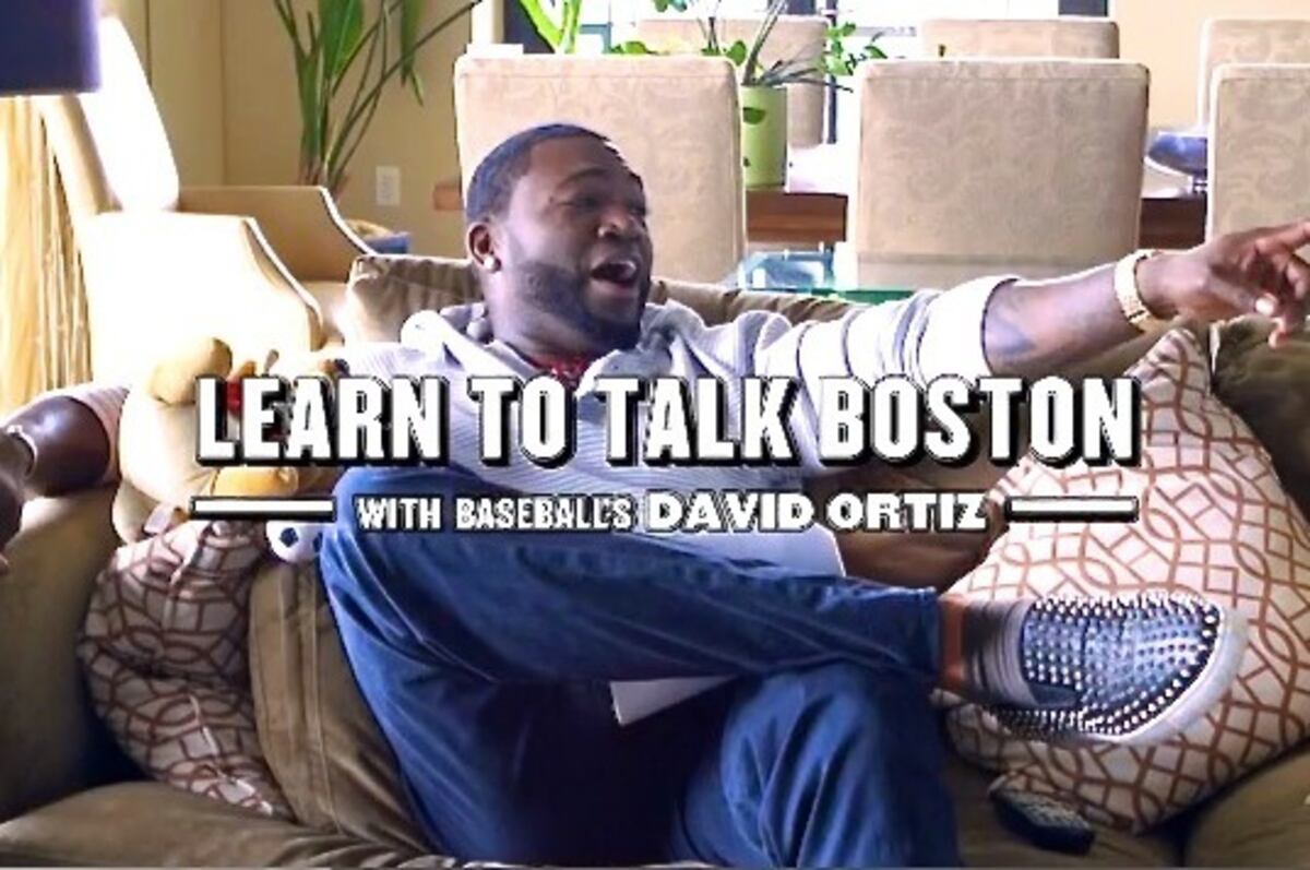 Red Sox Slugger David Ortiz Educates Fans On Finer Points Of Speaking 8113