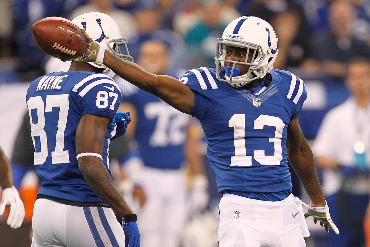 Colts Wide Receiver T.Y. Hilton a Good Reach in Your Fantasy Football ...