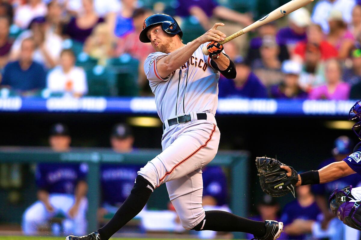 Watch Hunter Pence Launch MLB's Longest Home Run of Year at 476 Feet ...