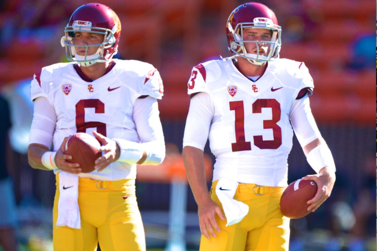 USC Trojans Head Coach Lane Kiffin Can't Hide QB Problems Forever ...