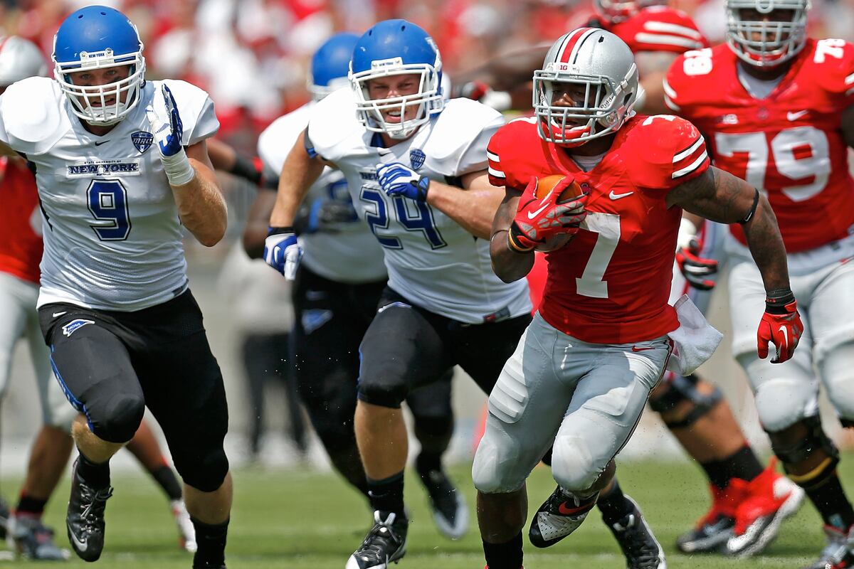 Buffalo vs. Ohio State: Jordan Hall Steals Spotlight from Braxton ...