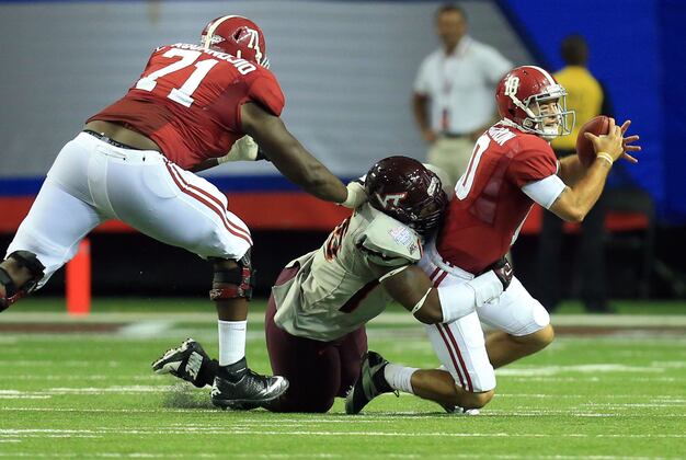 Alabama vs. Virginia Tech: O-Line Still a Concern for Crimson Tide ...