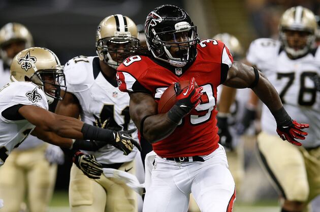 Steven Jackson: Grading Atlanta Falcons RB's Week 1 Debut vs. Saints ...