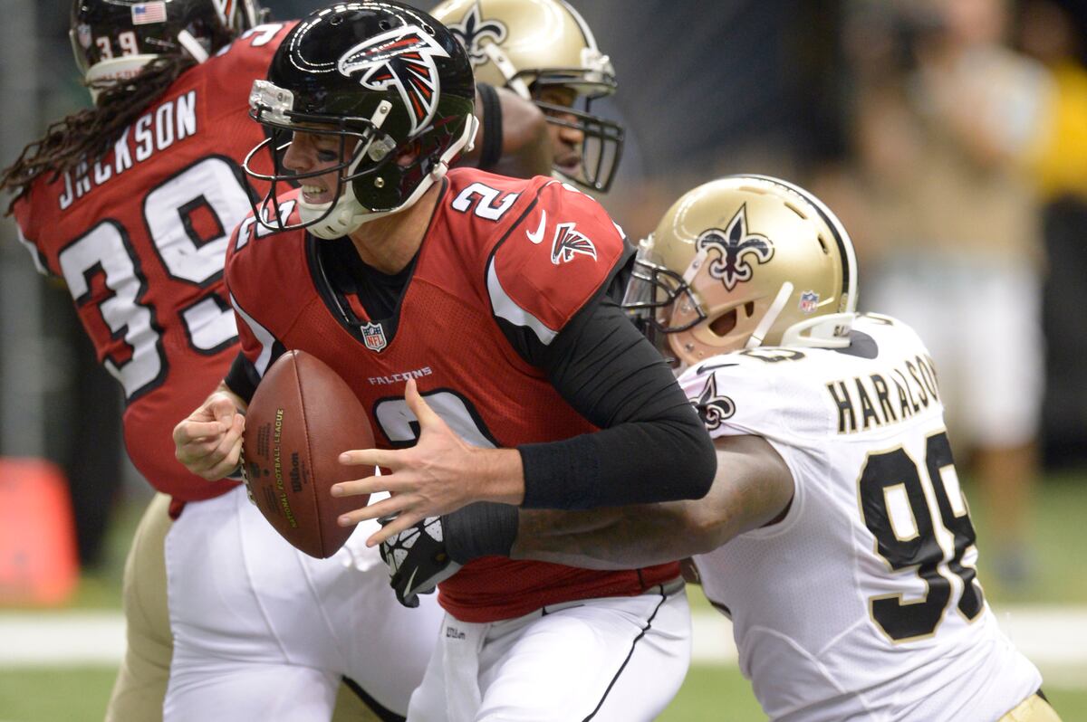 Breaking Down the Atlanta Falcons Protection Problems Against the ...
