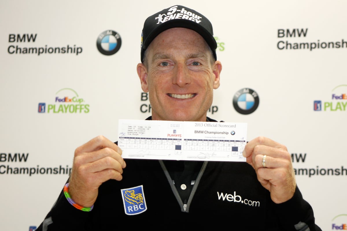 Jim Furyk Responds to Presidents Cup Omission with 59 in FedEx Cup ...