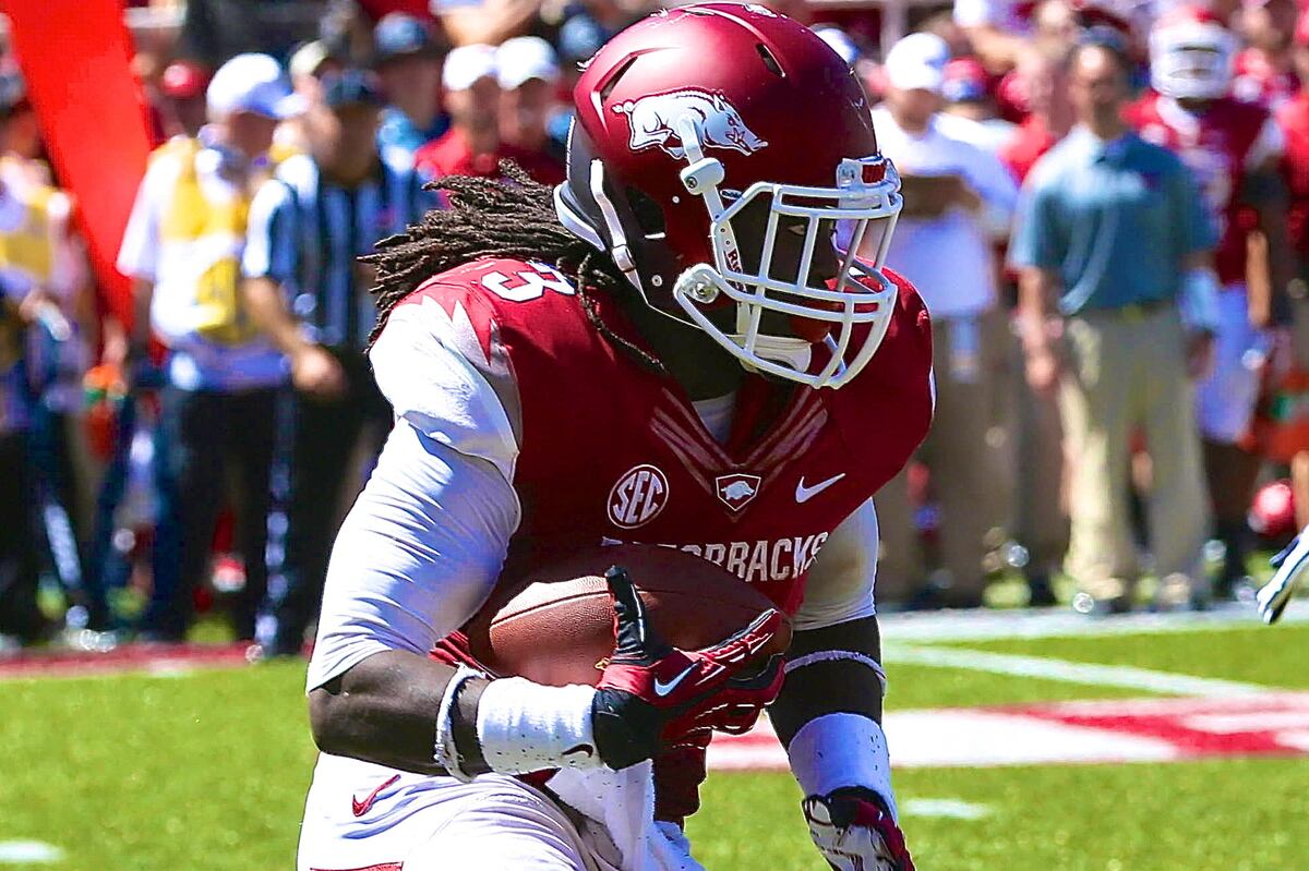 Arkansas RB Alex Collins' Early-Season Dominance Compares to Adrian ...