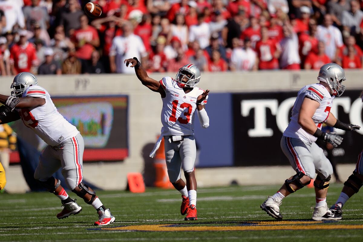Kenny Guiton Explodes for 3 First-Quarter TDs in Braxton Miller's ...