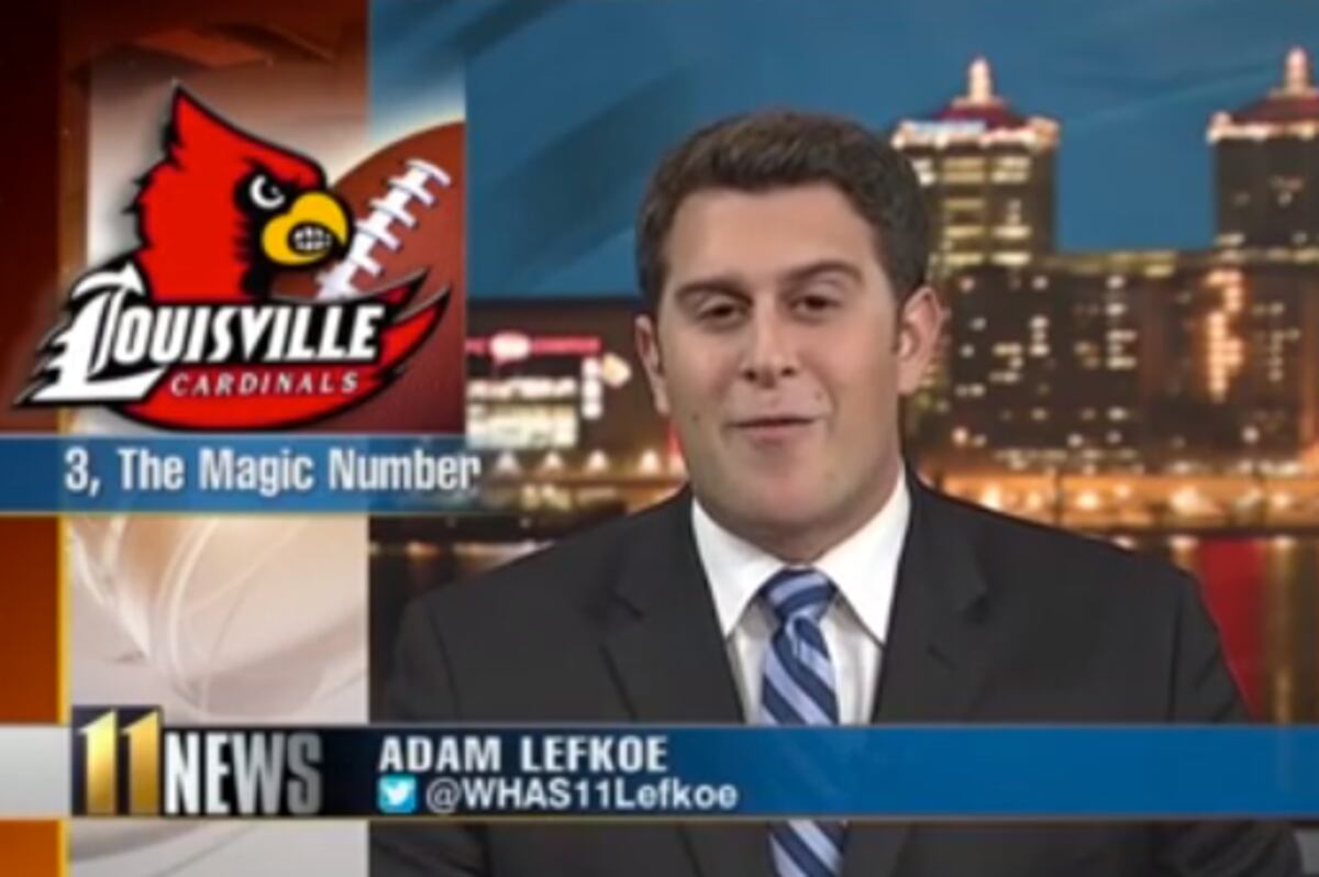 Adam Lefkoe Raps Sports News Because He Is the Best Sportscaster in ...