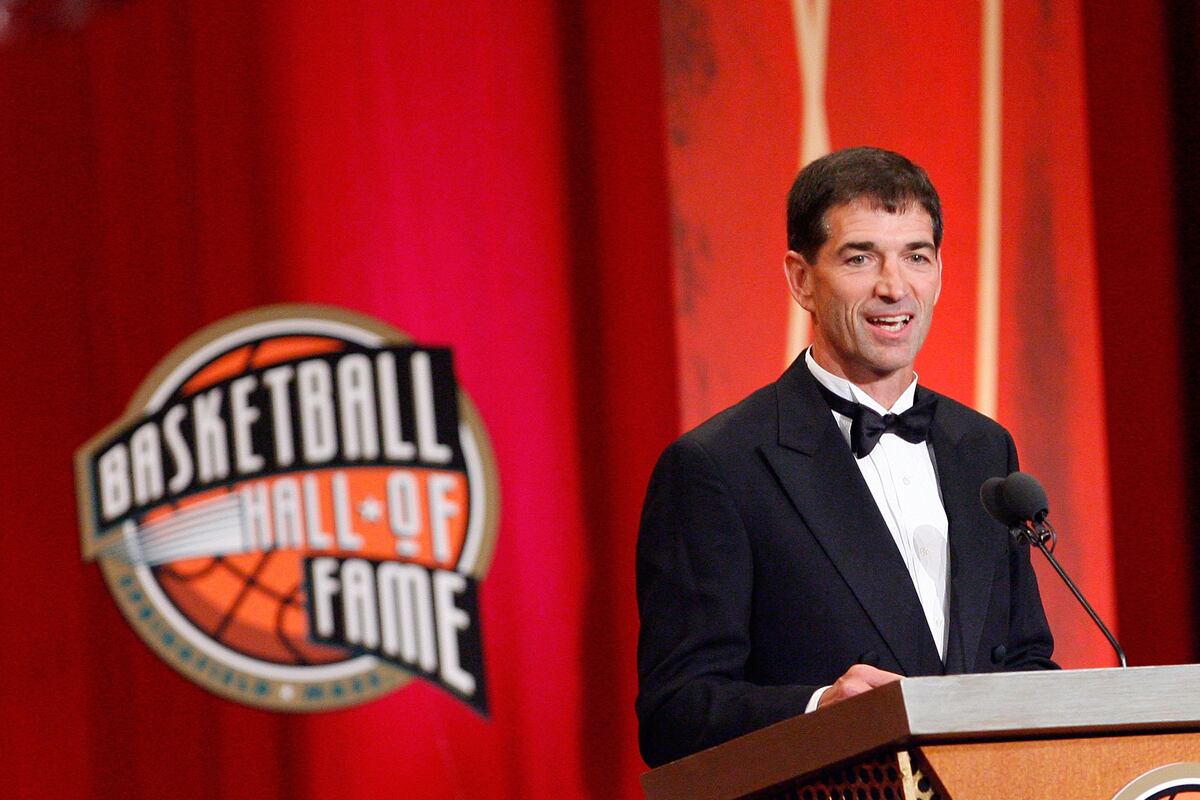 John Stockton Working with Utah Jazz Guards Alec Burks and Trey Burke ...