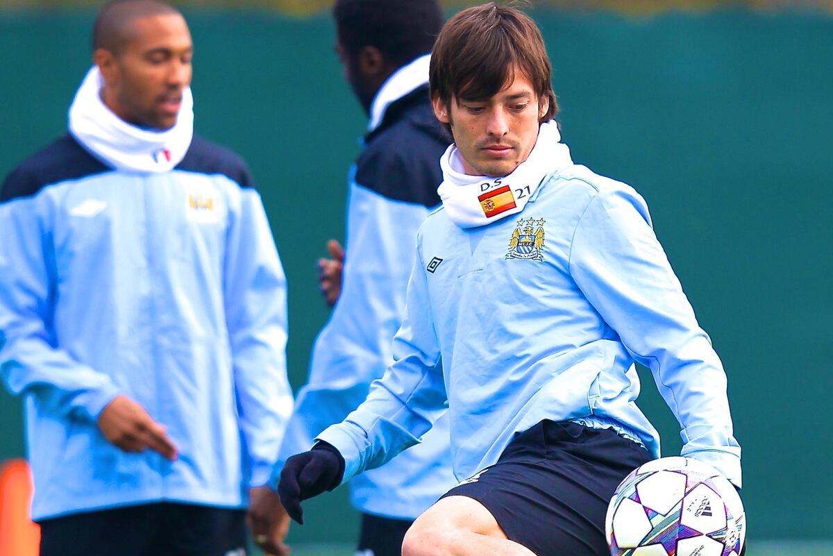 David Silva Aiming for Manchester City Return Against Bayern Munich ...