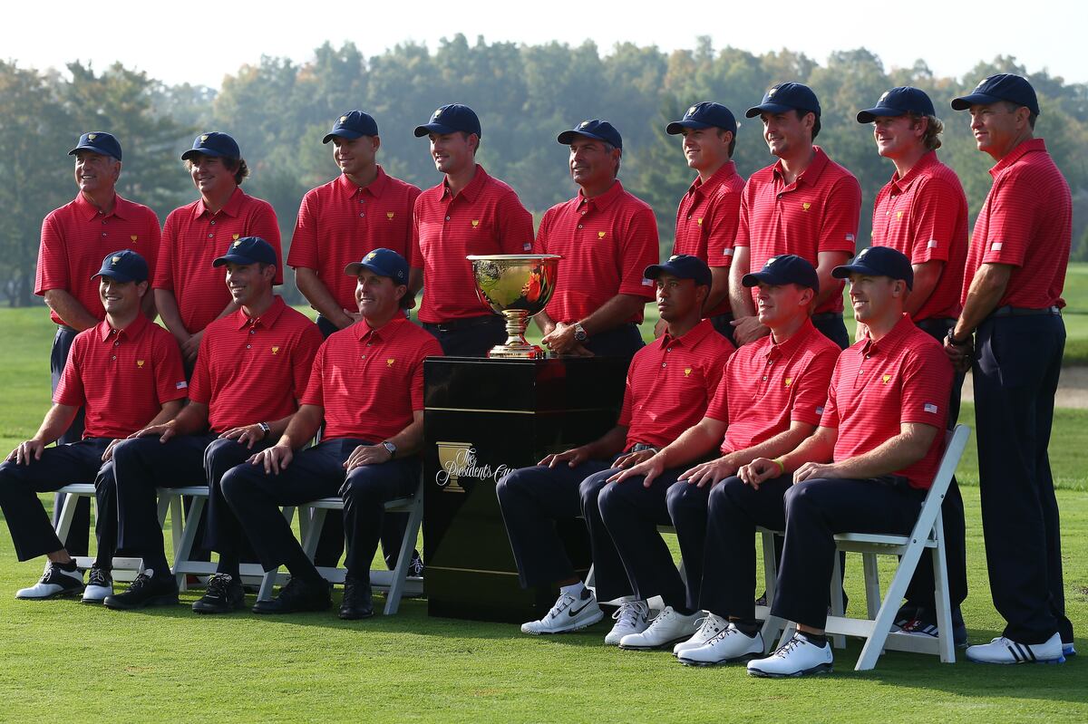 Presidents Cup Uniforms 2013: USA and International Team Outfit Photos ...