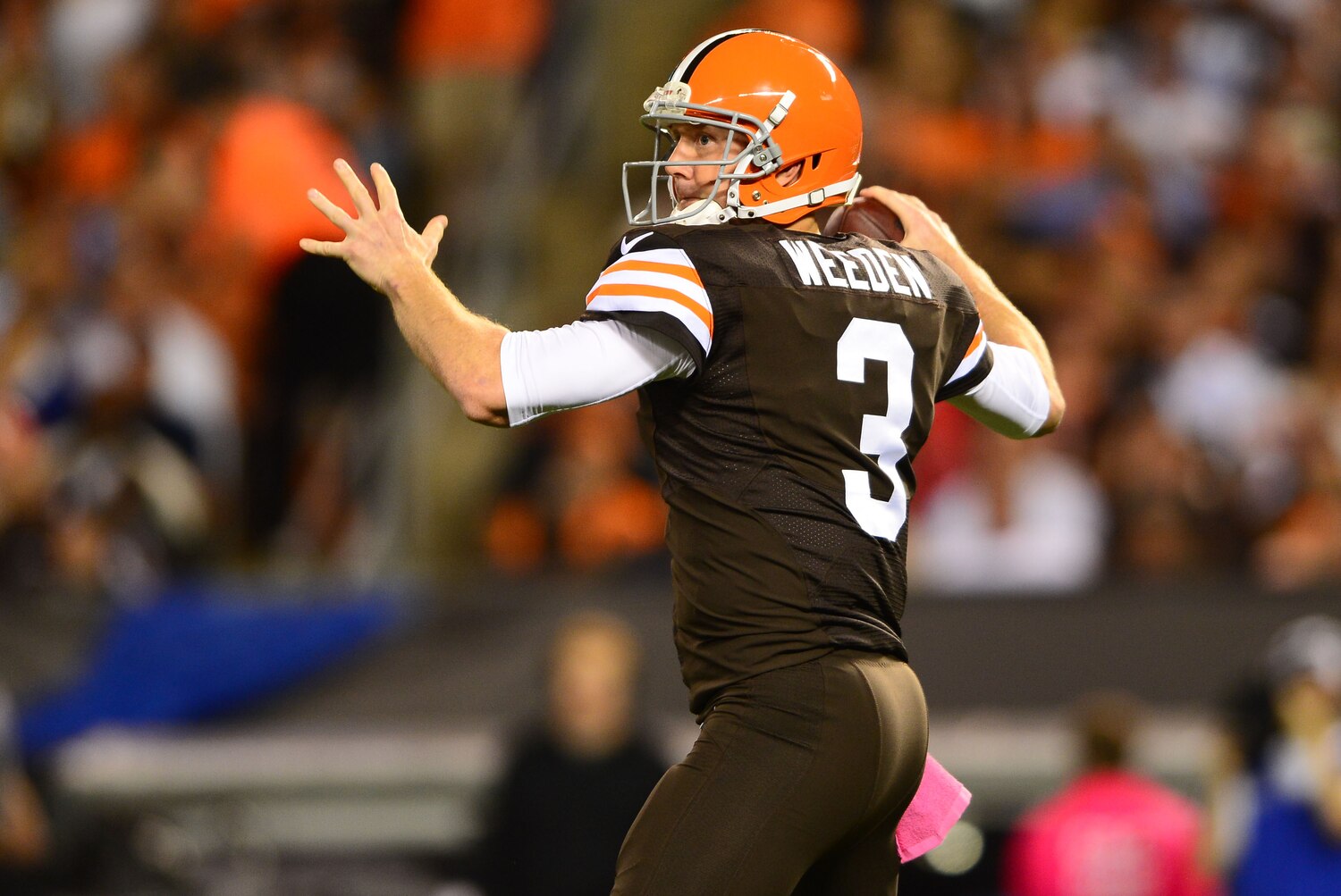 Brandon Weeden's in-Season Improvement Key to Cleveland Browns' Playoff ...