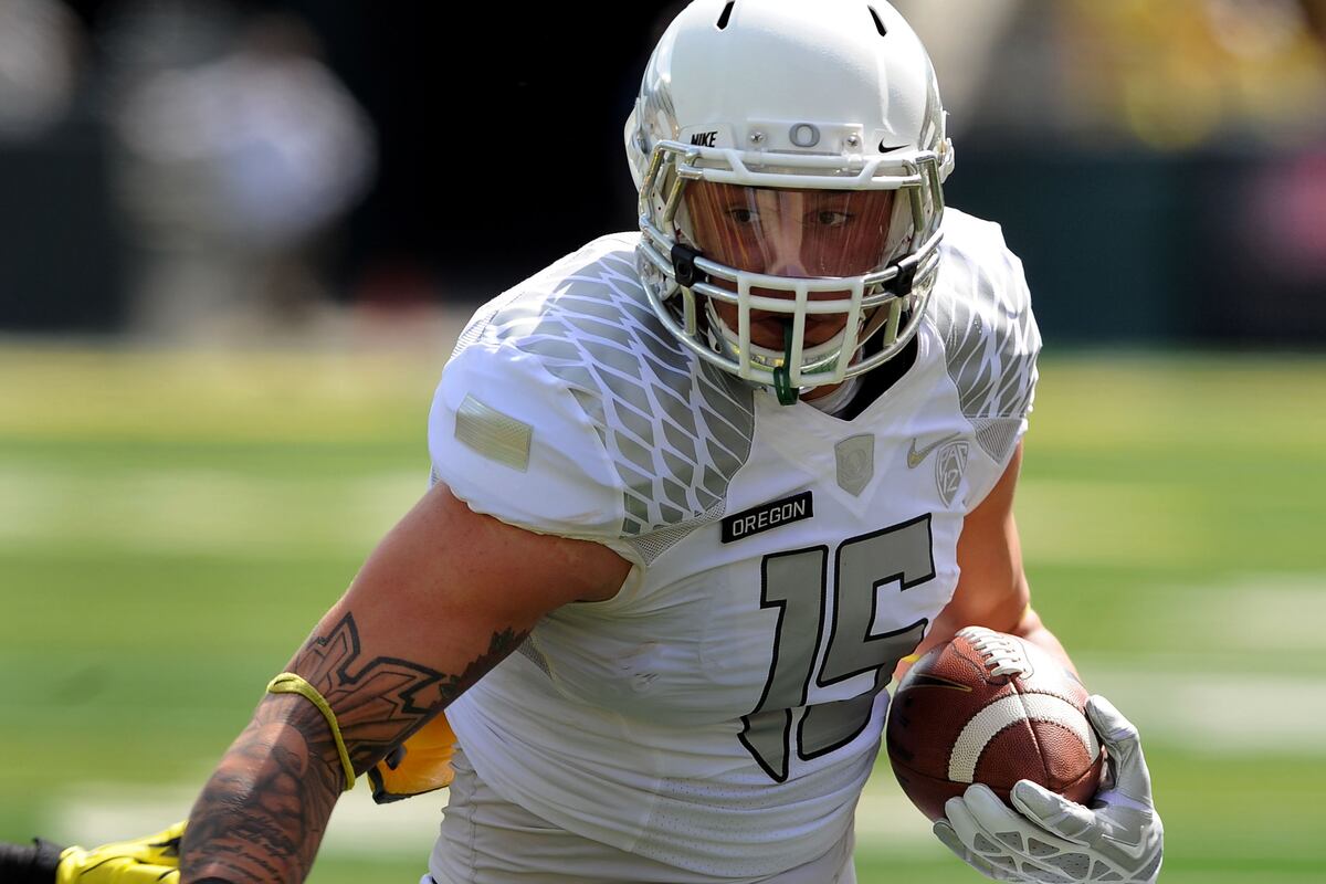 Oregon TE Colt Lyerla Served One-Game Suspension vs. Colorado | News ...